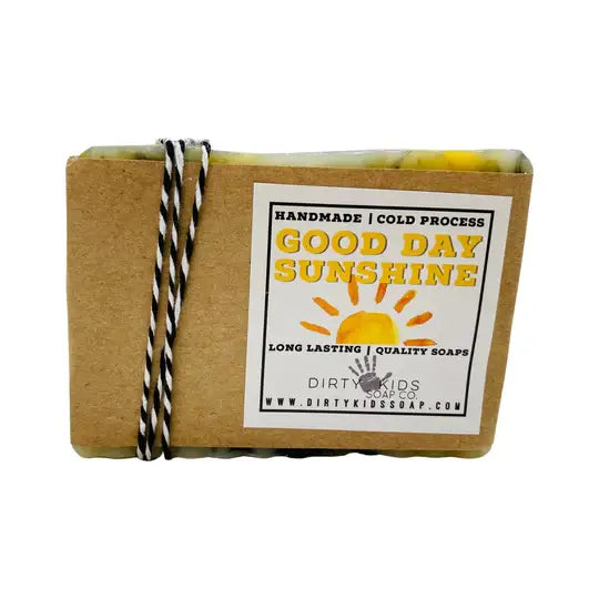 GOOD DAY SUNSHINE BAR SOAP / COLD PROCESS /MOISTURIZING – Sip and Shop Cafe