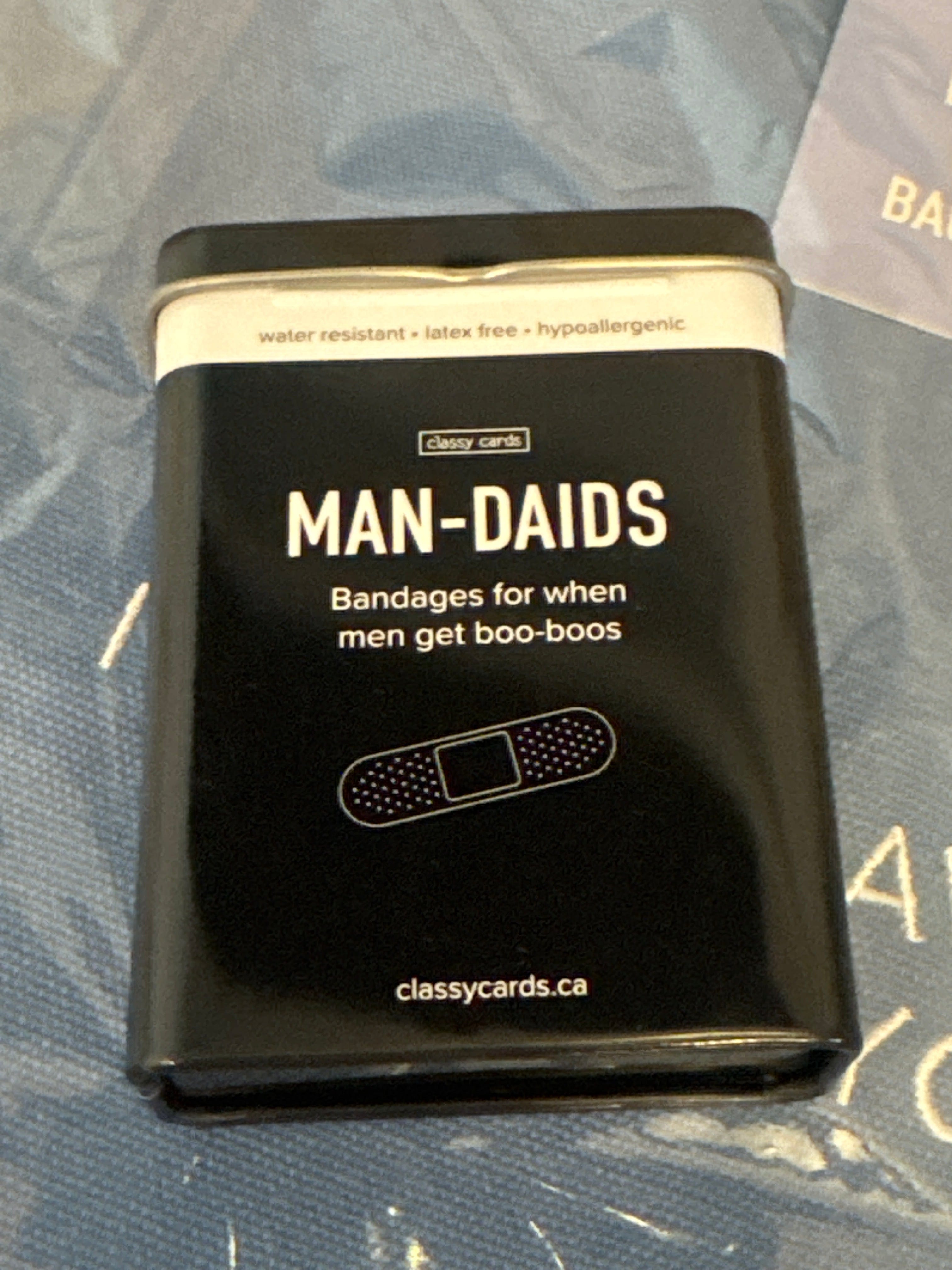 Man-Daids Bandages – Sip and Shop Cafe