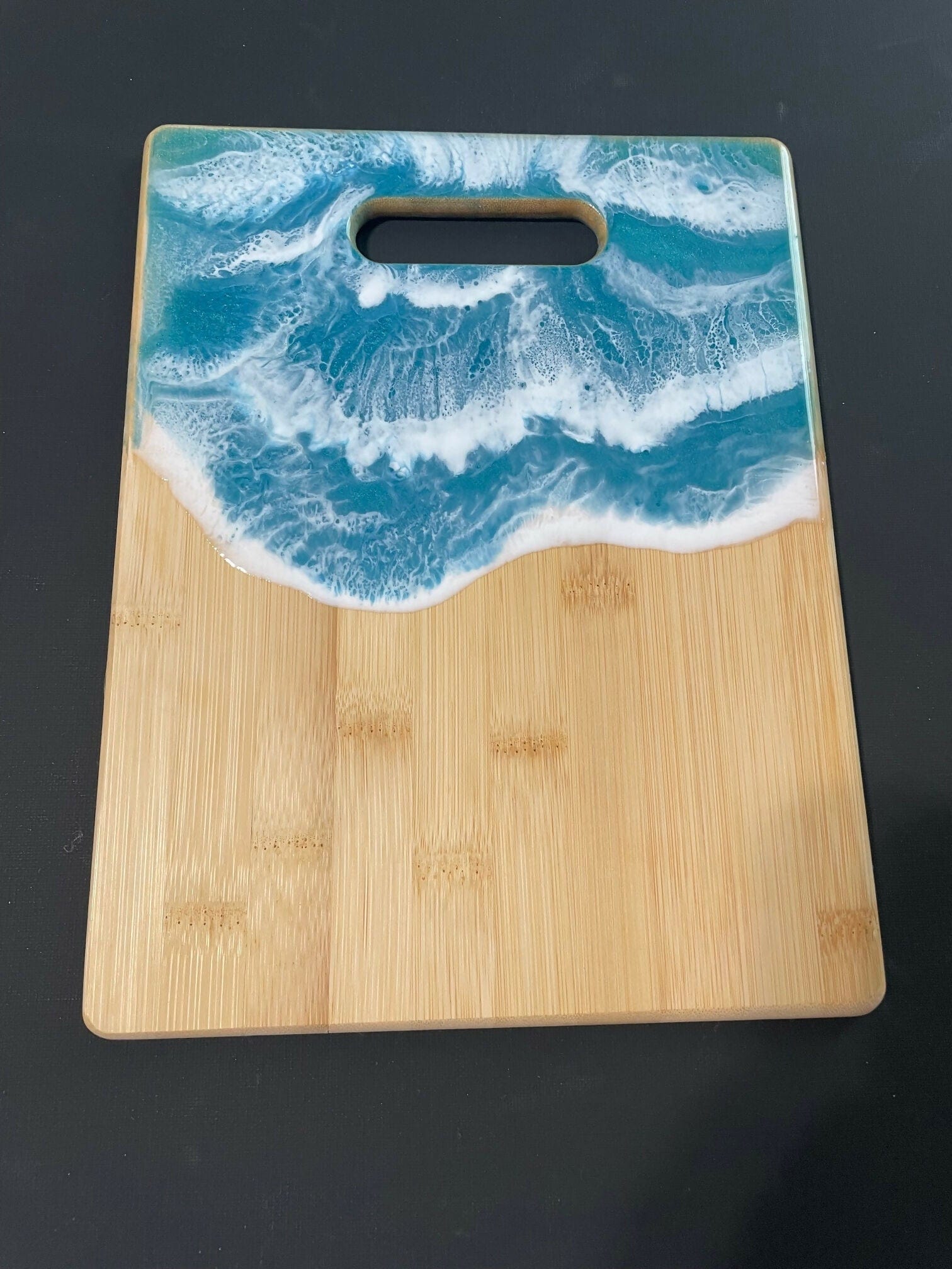 Bamboo Lt/Blu Wv 11x8.5 – Sip and Shop Cafe