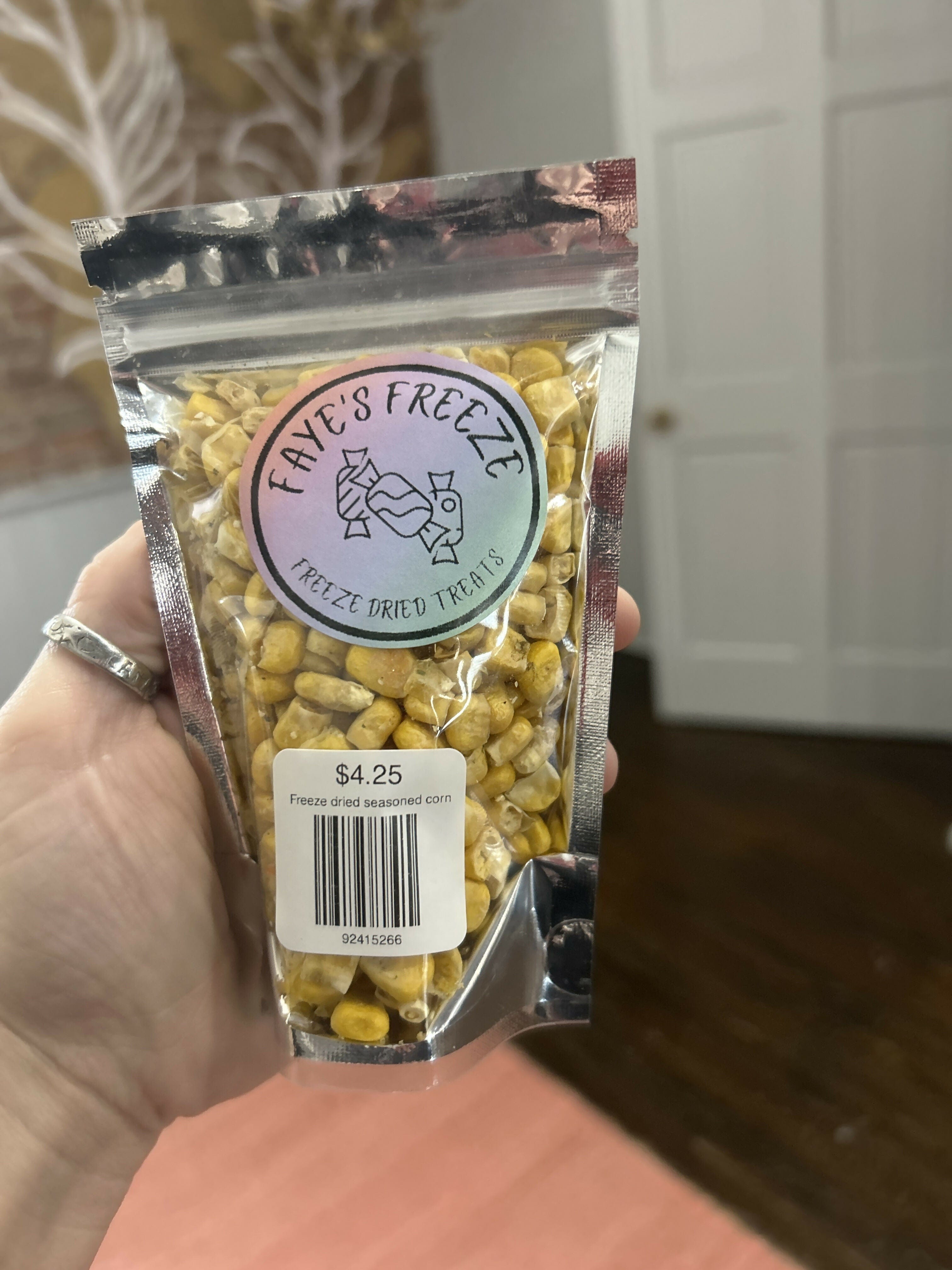Freeze dried seasoned corn – Sip and Shop Cafe